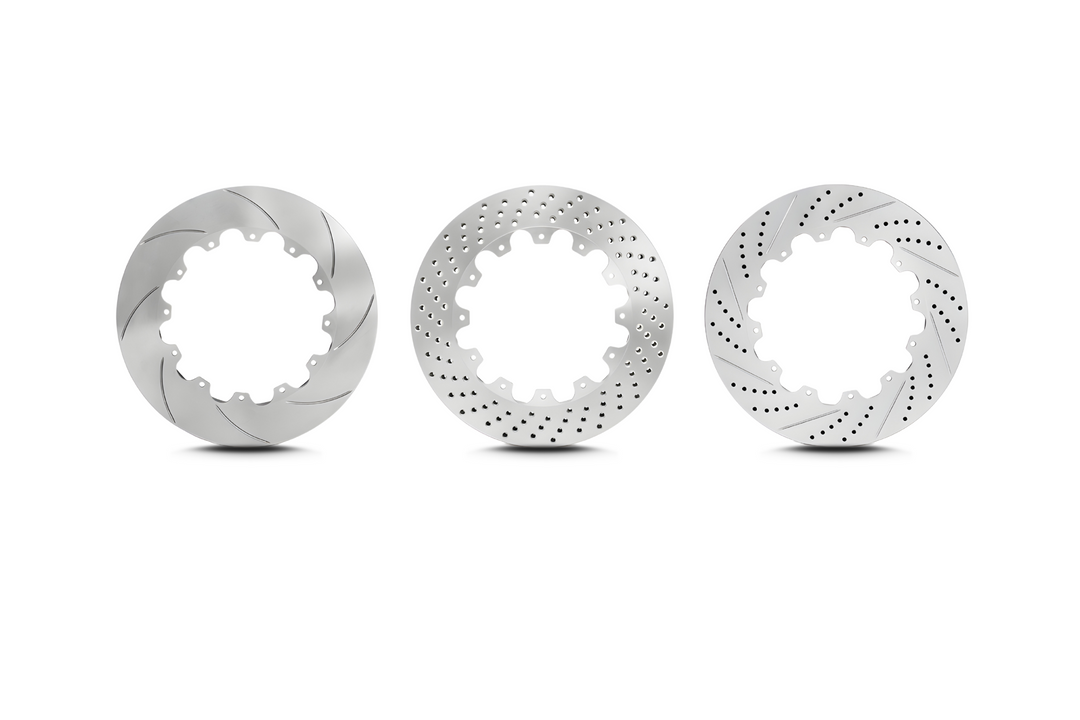 Brake Rotors (Front) - 405mm x 34mm - Replacement for SuperForged BBK ...